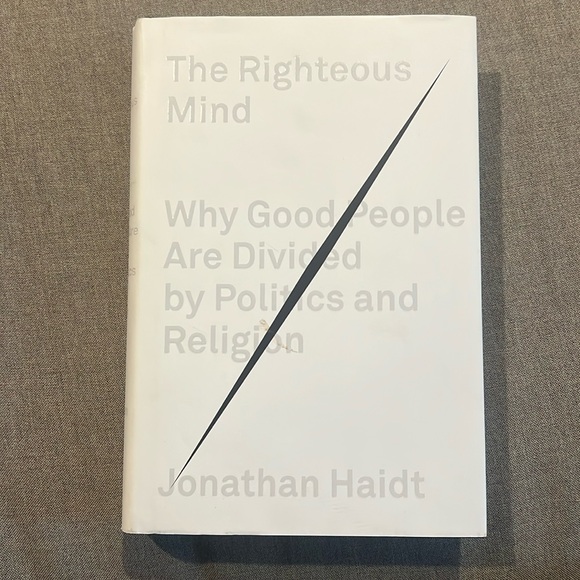 Jonathan Haidt | Other | The Righteous Mind By Jonathan Haidt | Poshmark